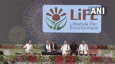 PM Modi Gujarat Visit Highlights PM Launches Mission LiFE In Kevadia World Leaders Hail
