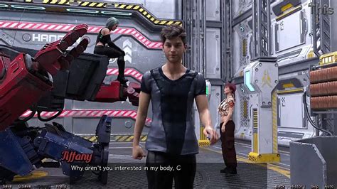 Astronaut Explores The Attractive Robot Girl During A Space Emergency TUBEV SEX