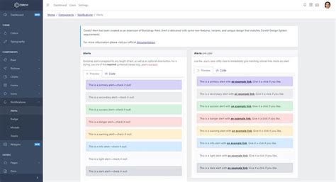 Free Bootstrap Dashboard CoreUI