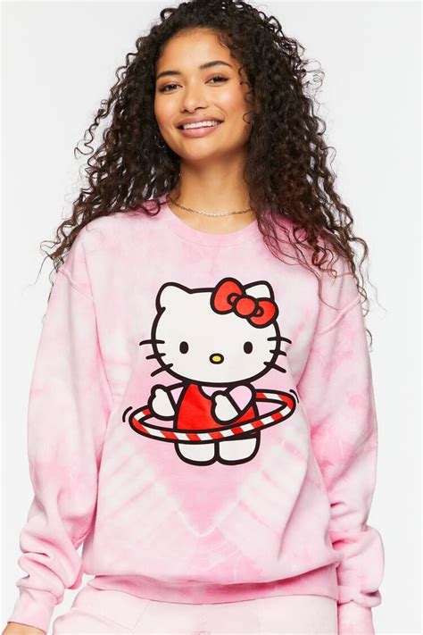 Hello Kitty Tie Dye Pullover Forever21us