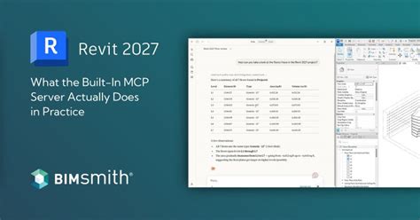 Revit 2027 Mcp Server Impact On Architectural Modeling Bimsmith Posted On The Topic Linkedin