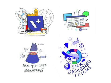 Vizlib Sticker Ideation Sketches By Mike Waite On Dribbble
