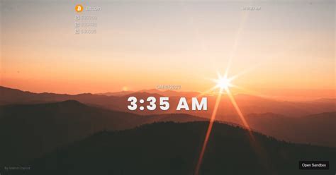 Personal Dashboard With Api Codesandbox