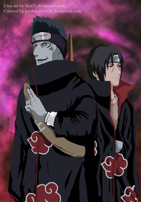 Kisame And Itachi By Jaydelsartwork On Deviantart