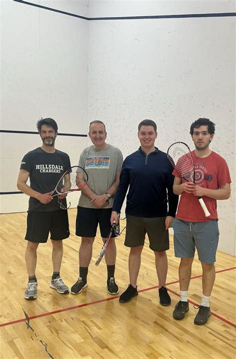 Professor On The Court Moreno Teaches Squash Class Hillsdale Collegian