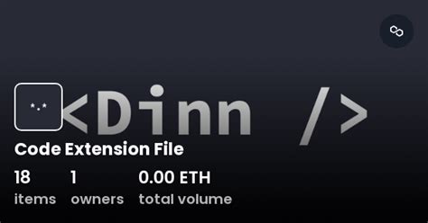 Code Extension File Collection Opensea