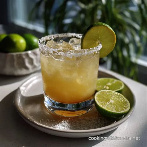 Classic Margarita Recipe With Fresh Lime And Salt Cooking
