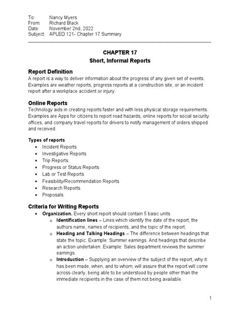 Chapter 17 Summary Pdf Information