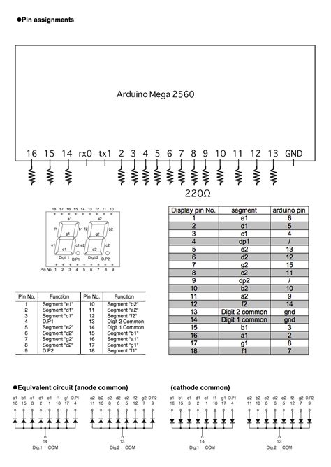 Arduino Mega With Double 7 Segment Display LEDs And Multiplexing Arduino Forum