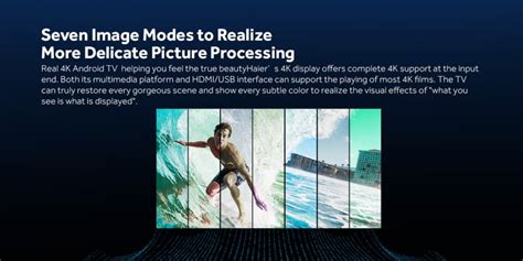 Haier 55" 4K UHD Android Frameless TV S6 Series – H55S6UG PRO - Haier