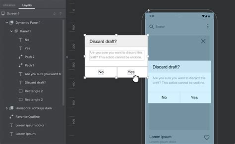 Show Different Content On A Screen With Dynamic Panels