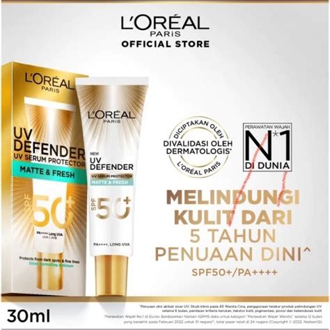 Jual Loreal Paris Sunscreen Spf 50pa Suncreen Wajah Shopee Indonesia