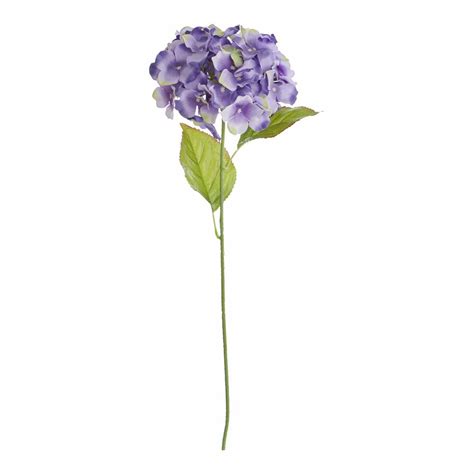 Wilko Hydrangea Lilac Blue Single Stem Wilko
