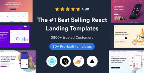 Superprops React Next Js Landing Page Templates Codermarket