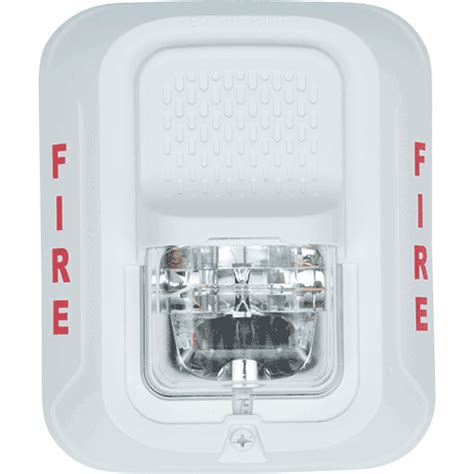 System Sensor Strobe White Wall Century Fire Protection