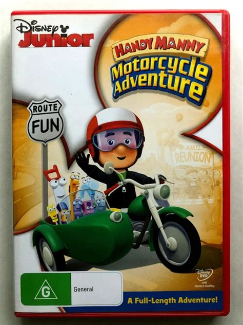 Disney Handy Manny Motorcycle Adventure Dvd 00048 7 80 Picclick Au