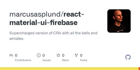 Github Marcusasplundreact Material Ui Firebase Supercharged Version