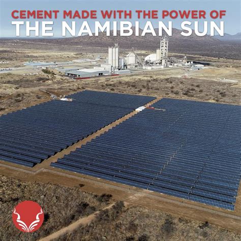 Boris Westphal On Linkedin Congrats To Ohorongo Cement For The Solar Power Supply The