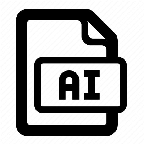 Ai Ai File File Filetypes Illustrator Vector Watchkit Icon Download On Iconfinder