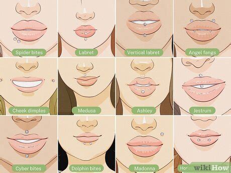 What Do Lip Piercings Look Like