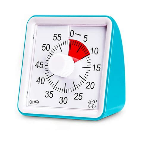 Shunxin 60 Minute Visual Timer Classroom Countdown Clock Silent Timer