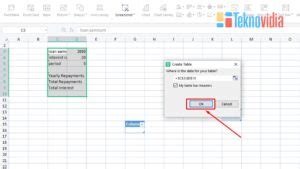 Panduan Lengkap Cara Membuat Tabel Di Wps Office Teknovidia