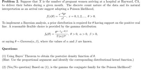 Solved Problem 2 Suppose That X Is The Number Of Pregnant Chegg Com
