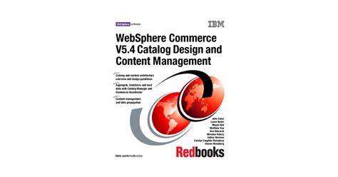 websphere commerce v5 4 catalog design and content management[book]