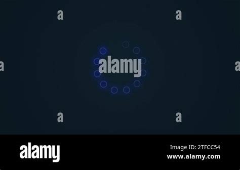 Loading Scale Circle In Progress Video Animation On Transparent Background Video Loading Loop