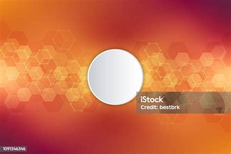 분자 구조 및 화학 공학 기하학적 배경 텍스처 육각형 패턴의 추상 배경입니다 의료 또는 과학 및 기술 현대적인 디자인에 대 한 벡터 일러스트 0명에 대한 스톡 벡터 아트 및