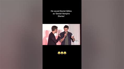 Daniel Vampire Diaries 😂 Danielgilliesjosephmorgannathanielbuzolic