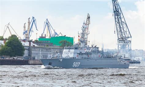 Aleksandrit Class Minesweeper Project 12700 Editorial Image Image Of