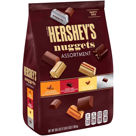 Hersheys Nuggets Assortment Chocolates 38 5 Oz