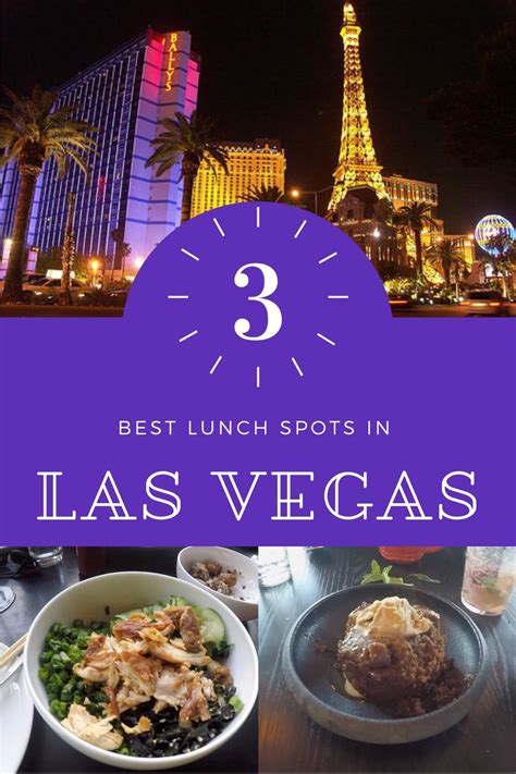 Top 3 Lunch Must Trys In Las Vegas Elicit Folio