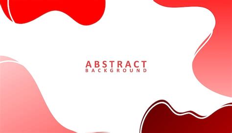 Premium Vector Abstract White And Red Background Design