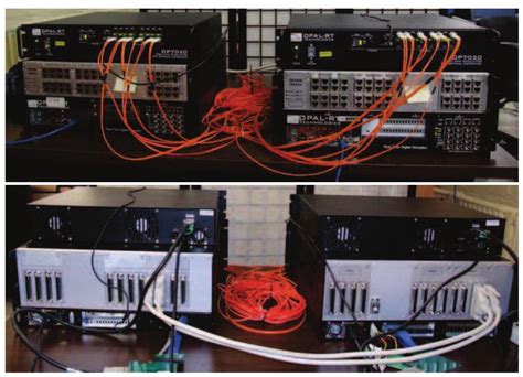 Front And Back Views Of Rt Lab Simulator Based Hil Test