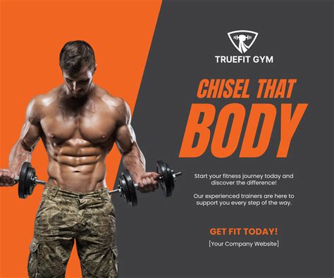 Free Gym Banner Templates Editable And Printable