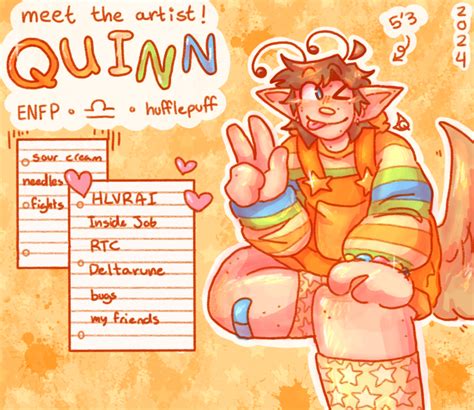 Meet The Artist 2024 Dd By Quinn I Guess On Deviantart