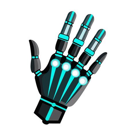 Innovative Robotic Hand In Motion Premium Ai Generated Vector