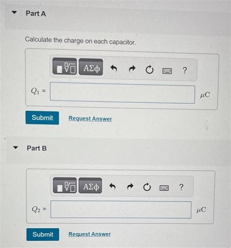 Solved Two capacitors are connected in series Let μF be Chegg