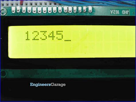 How To Display Number On 16x2 Lcd Using 8051 Microcontroller At89c51 Part 845