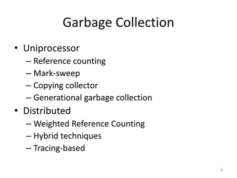 Ppt Distributed Garbage Collection Of Active Objects Powerpoint