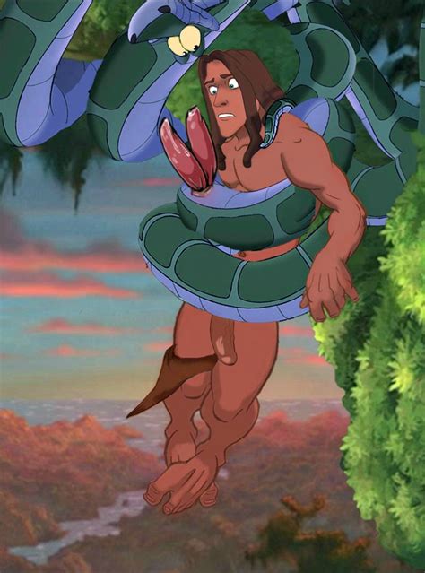 Post 2646357 Crossover Edit Kaa Tarzan1999film Tarzancharacter