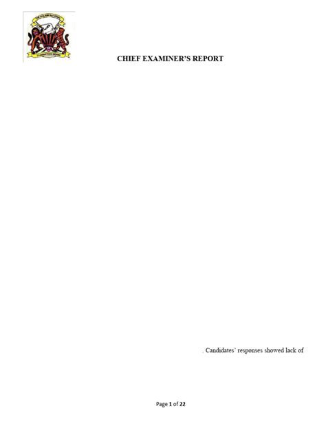 2023 Msce Geography Chief Examiner Rpts Pdf Atmosphere Of Earth