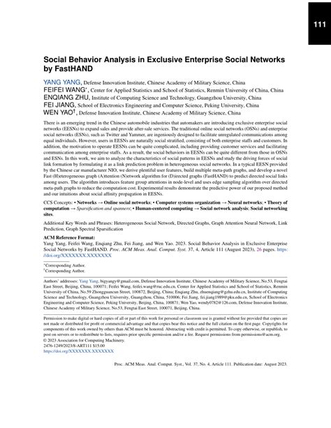 Pdf Social Behavior Analysis In Exclusive Enterprise Social Networks By Fasthand
