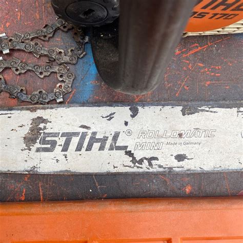 Yahooオークション 【d7411】stihl Ms170c エンジンチェーンソー ス