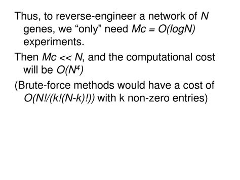 Ppt Reverse Engineering Gene Networks Using Singular Value Decomposition And Robust Regression