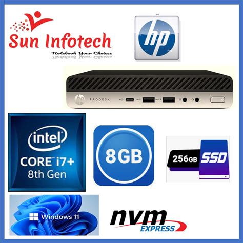 New Arrival Refurbished Hp Prodesk G I Th Gen Mini Core Gb Ram Gb Ssd Win Pro