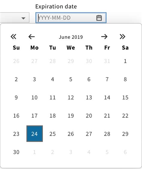 Datepicker Component FOLIO UX Docs UX Prototypes Guidelines Assets