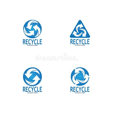 Recycle Icon Recycling Symbol Reuse Vector Graphics Logo Stock Illustration Illustration Of